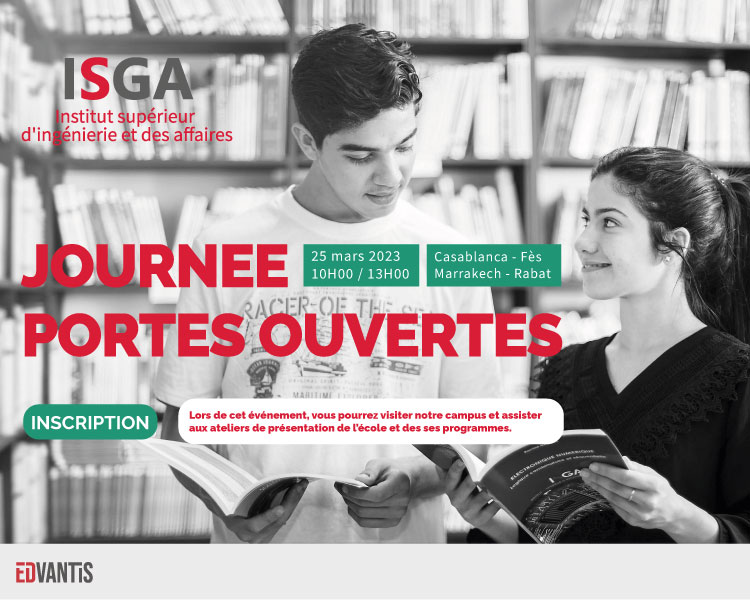 Rencontrez-nous - ISGA Institut Supérieur d'Ingénierie & des Affaires